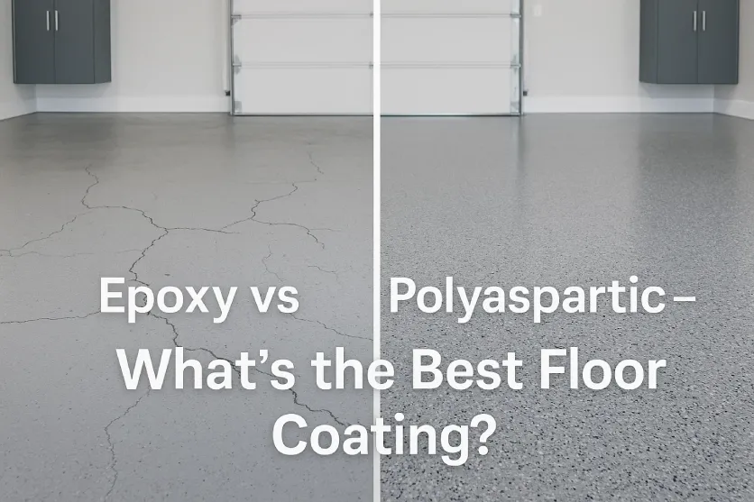 Polyaspartic vs Epoxy | What’s the Best Floor Coating for you